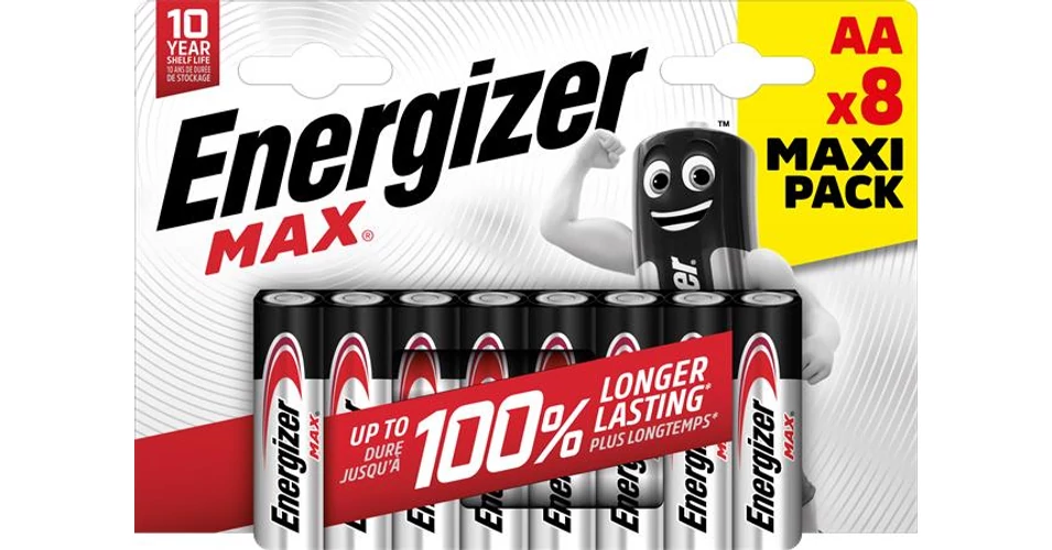 Elem, AA ceruza, 8 db, ENERGIZER Max > Ceruzaelemek AA (hagyományos ...